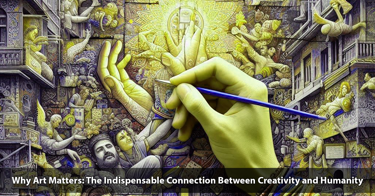 Why Art Matters: The Essential Link Between Creativity & Humanity